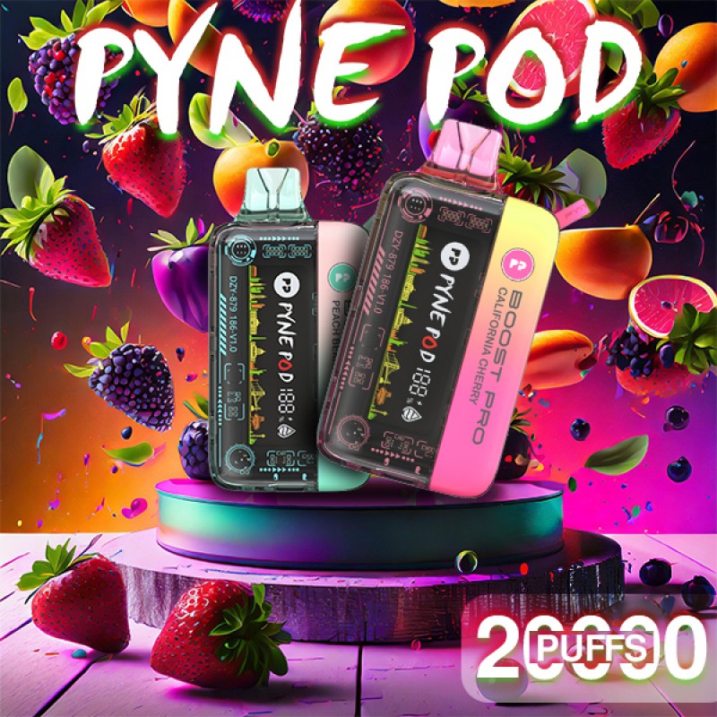 Pyne Pod Boost Pro 20000 Disposable 5%, pyne pod boost pro 20k